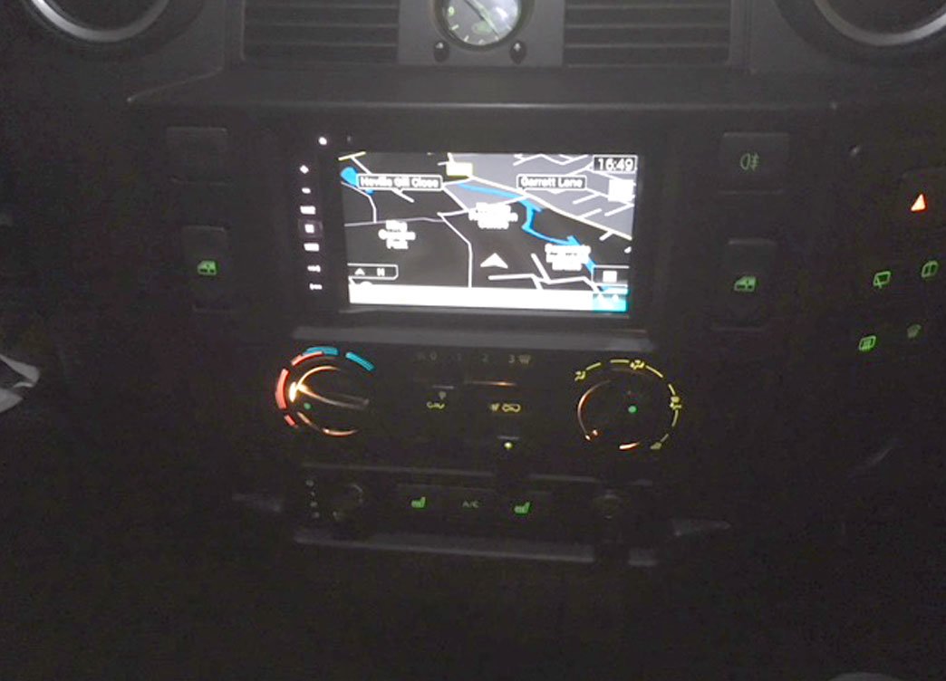 Install on Land Rover Defender – Dynamic Sounds Car Audio Installation ...