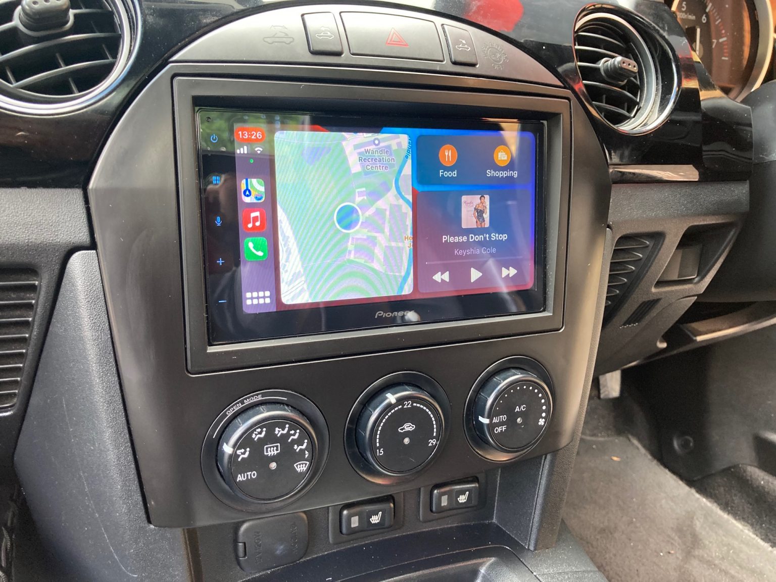 Mazda MX5 2007 fitted with Pioneer SPH-DA160DAB Stereo – Dynamic Sounds ...