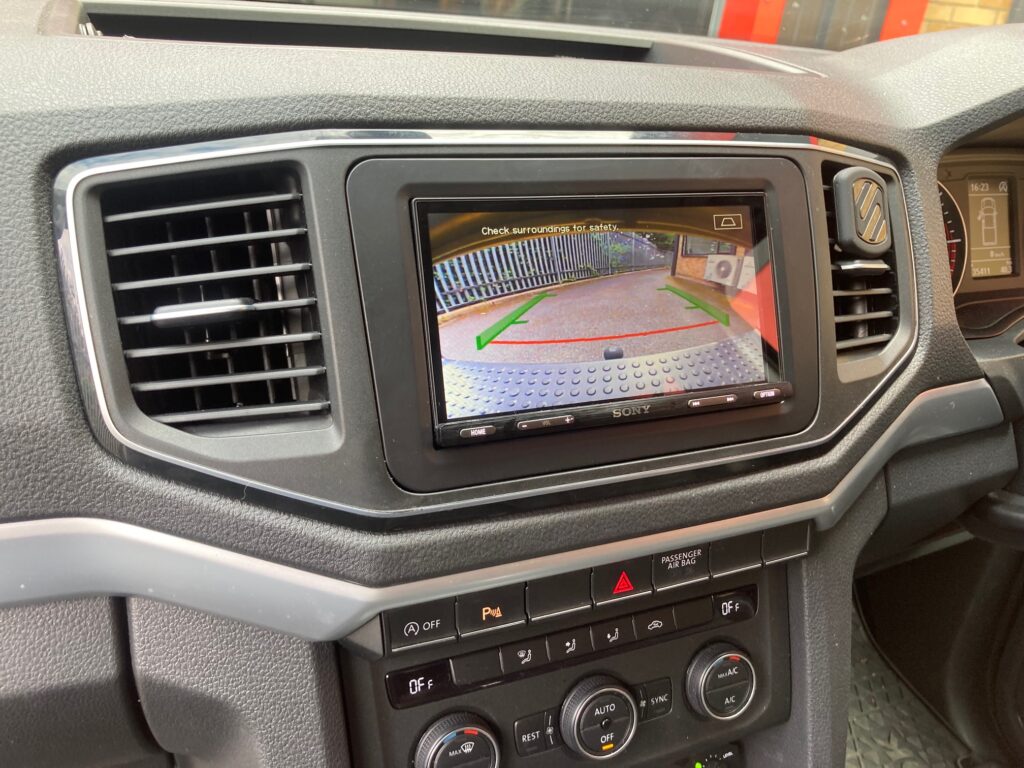 VW Amarok 2015 > Sony XAV-AX5650 Upgrade with Factory Camera Retention ...