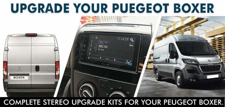 Complete Stereo Upgrade Kits for Peugeot Boxer – Dynamic Sounds Car ...